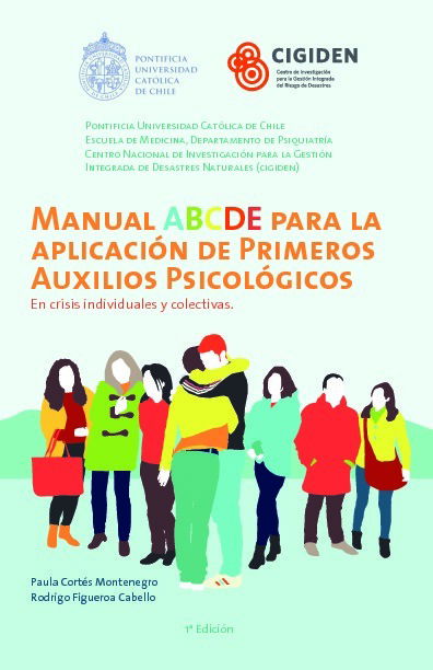 Manual Abcde Para La Aplicación De Primeros Auxilios Psicológicos