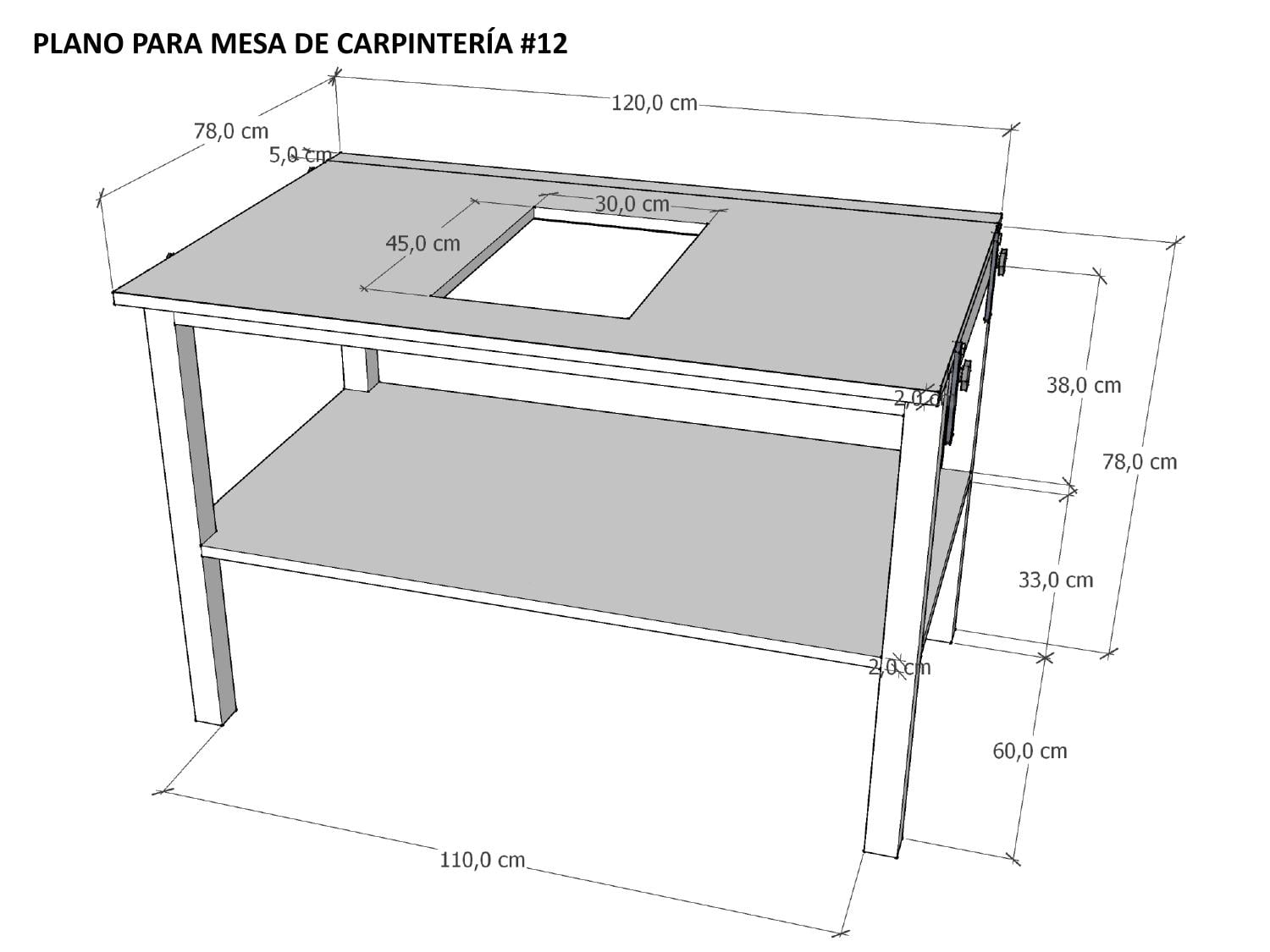 Planos De Construccion De Mesas De Madera