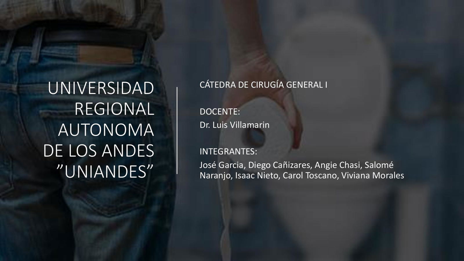 Enfermedades Anorrectales | Stefy Silva | uDocz