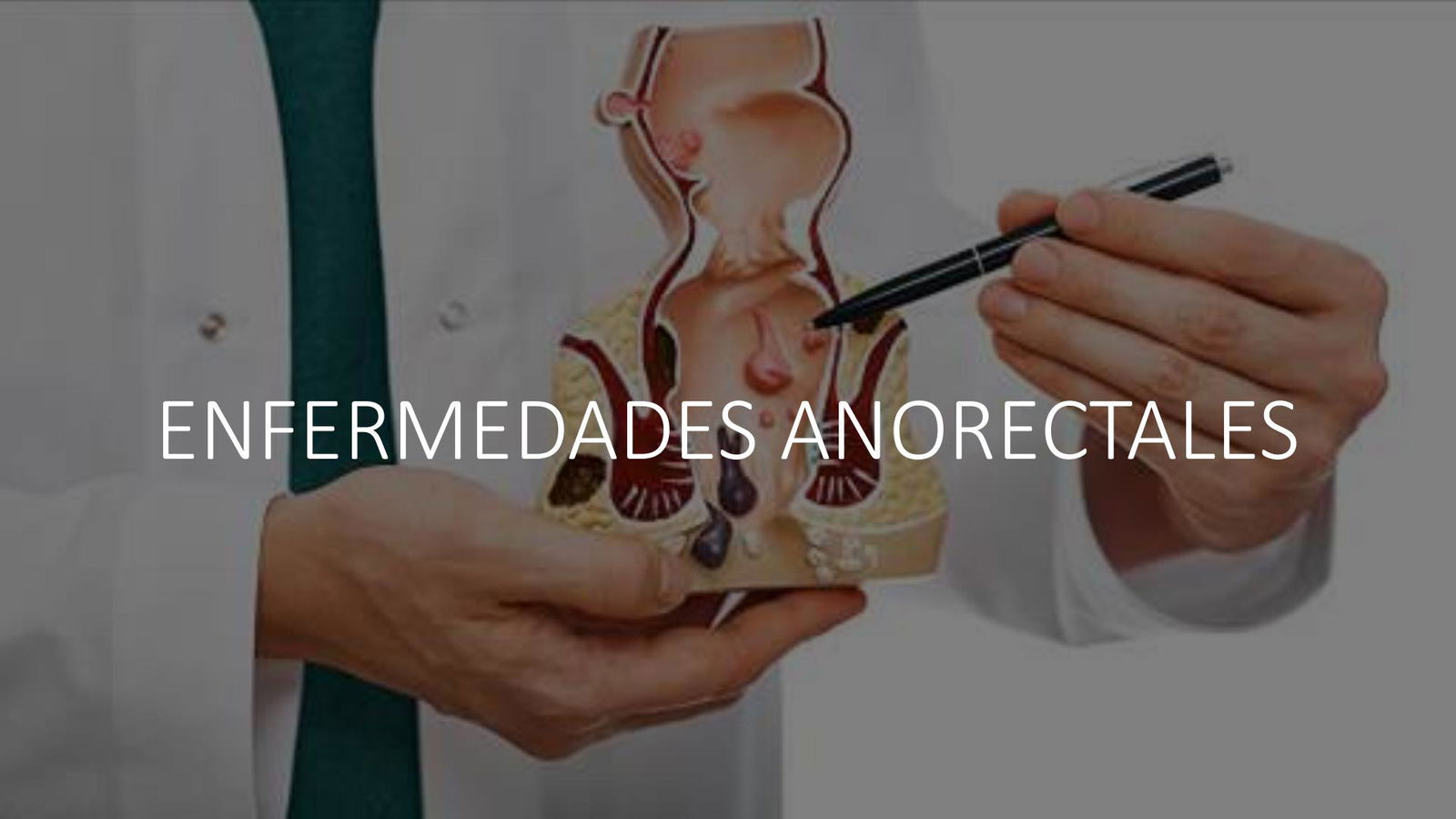 Enfermedades Anorrectales | Stefy Silva | uDocz