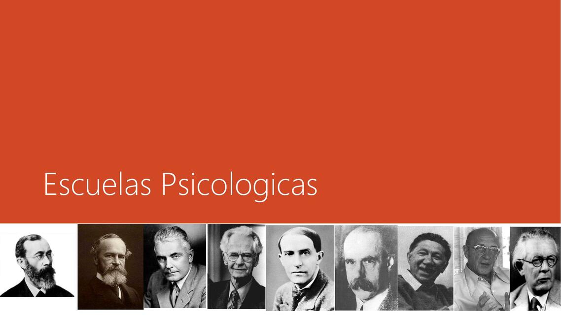 Escuelas Psicologicas | Estefany | uDocz