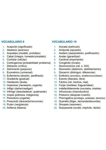 VOCABULARIO 5 | Viann | uDocz