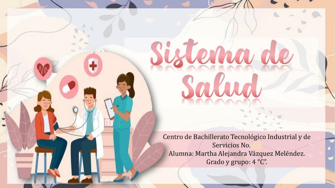 Presentación: sistema de salud | Alejandra Vázquez | uDocz