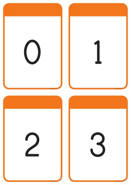Flashcards Nmeros del 0 al 30 | FREDY ALVAREZ CAMPOS | uDocz
