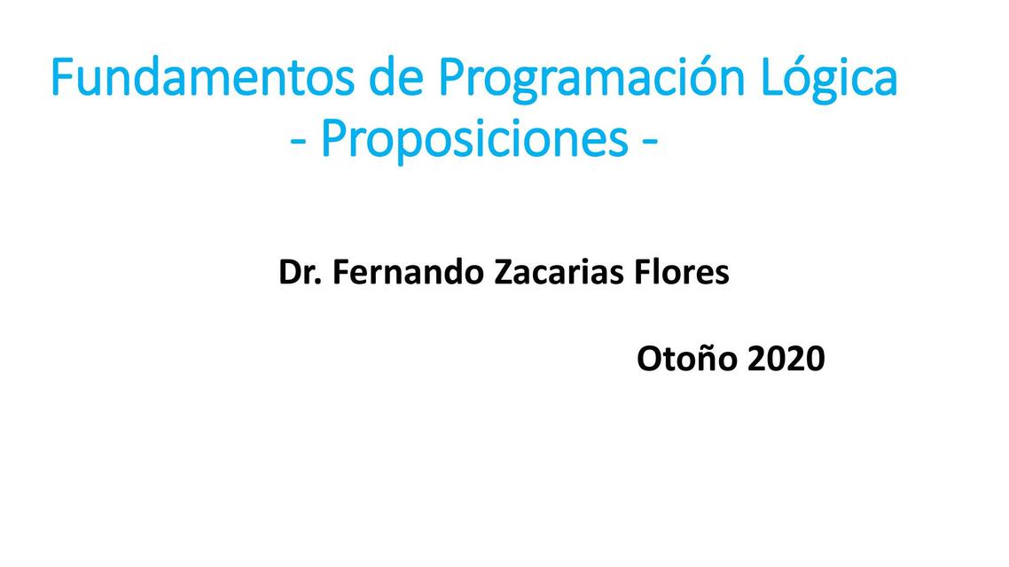 Proposiciones | Joseph | uDocz