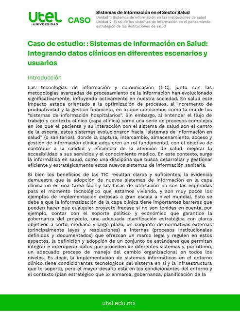 Sistemas de Informacion en Salud fbdfccd6eebdc379b | Fanny Cortez | uDocz