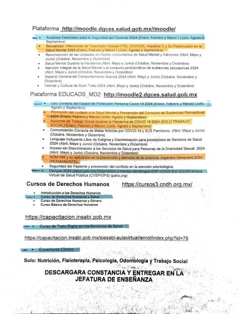 Cursos SESEQ | ANETH JOCELYN PEÑA ORTEGA | uDocz