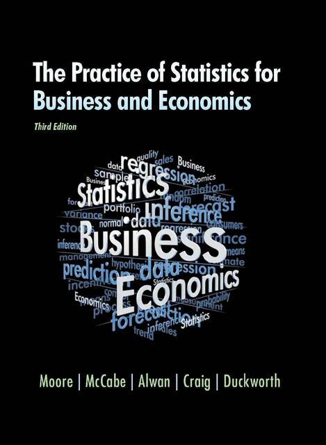 David S Moore The Practice of Statistics for BusBo | Miranda | uDocz