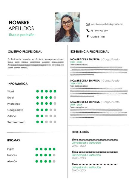 plantilla CV | Pablo raul | uDocz