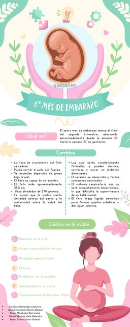 6 MES DE EMBARAZO pdf | Dorian Hernández | uDocz