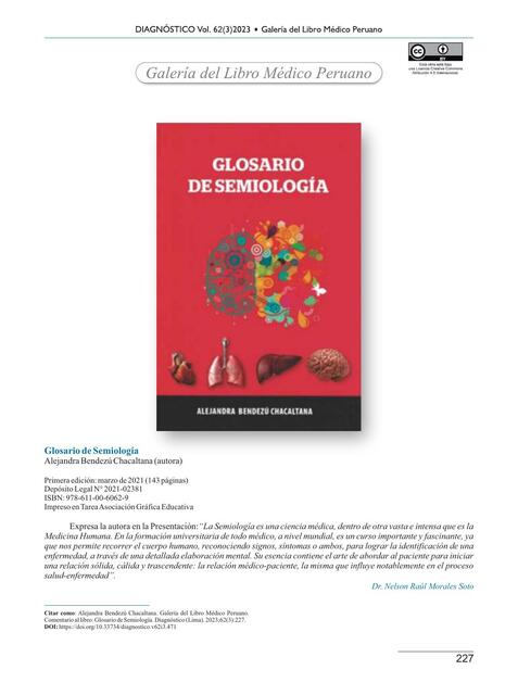 Glosario de Semiologia 1 | CALIB ELI | uDocz