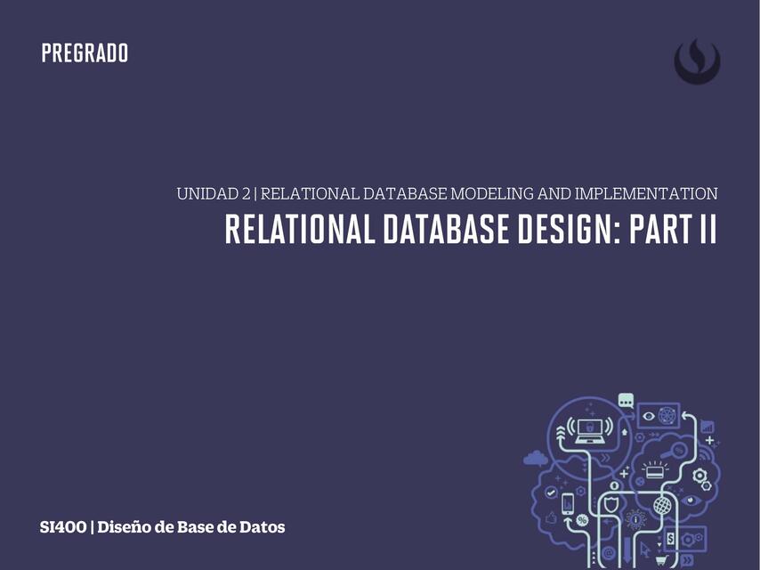 upc pre si400 relational database design part 2 v1 | Andy | uDocz