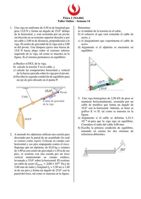 MA466 Taller 14 DIEGO MAMANI ALUMNO | Kaira | uDocz