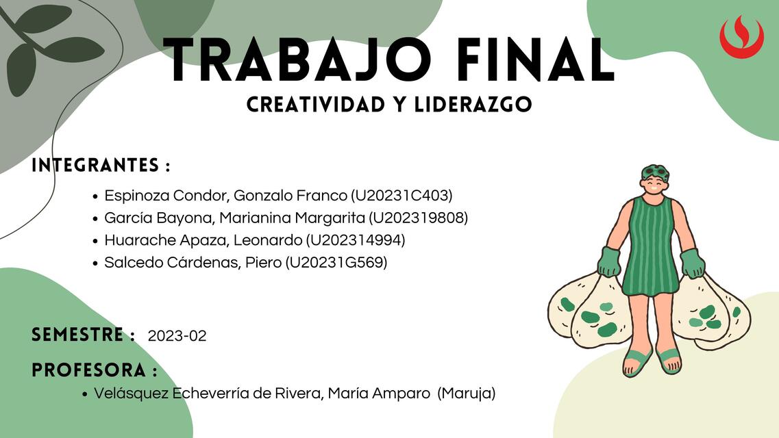 TF CREATIVIDAD Y LID | Ninami | uDocz