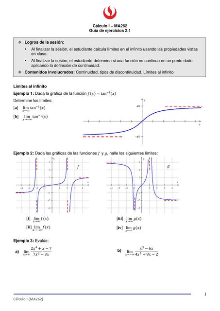 MA262 Gua de ejercicios 2 1 | Cristian Angelo | uDocz