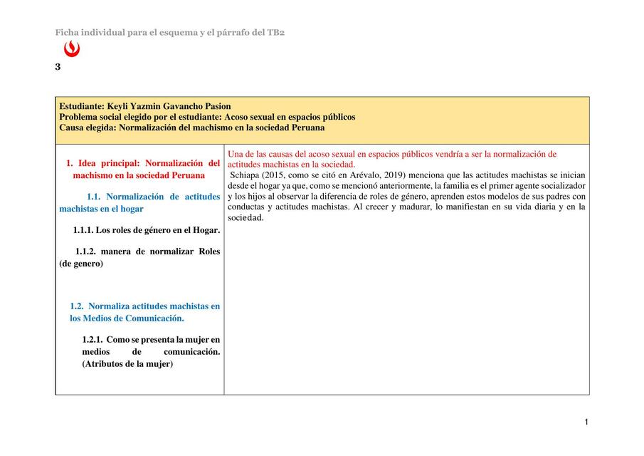 TB2 Ficha individual para el párrafo | keke | uDocz