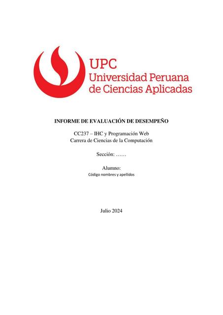 upc pre report dd | Ian | uDocz