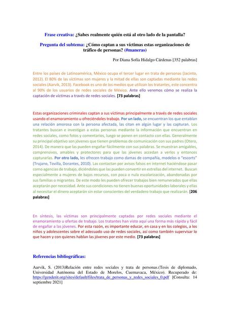 TB2 Diana Sofía Hidalgo Cárdenas DI1D | Diana | uDocz