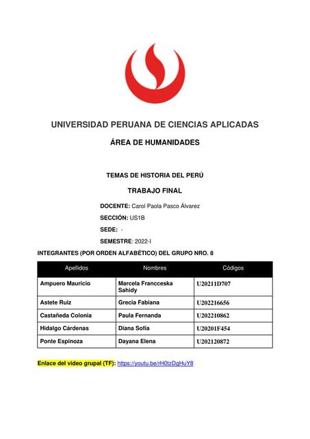 HU187 TF Grupo 8 | Diana | uDocz