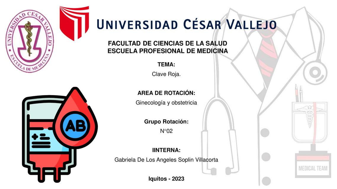 Clave Roja | Alicia en Medicina by Gabriela Soplin Villacorta | uDocz