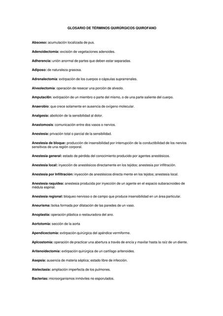 Flashcards de GLOSARIO | Por Marco Flores | uDocz