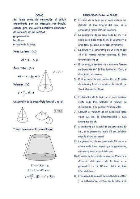 CONO RECTO | Maria | uDocz