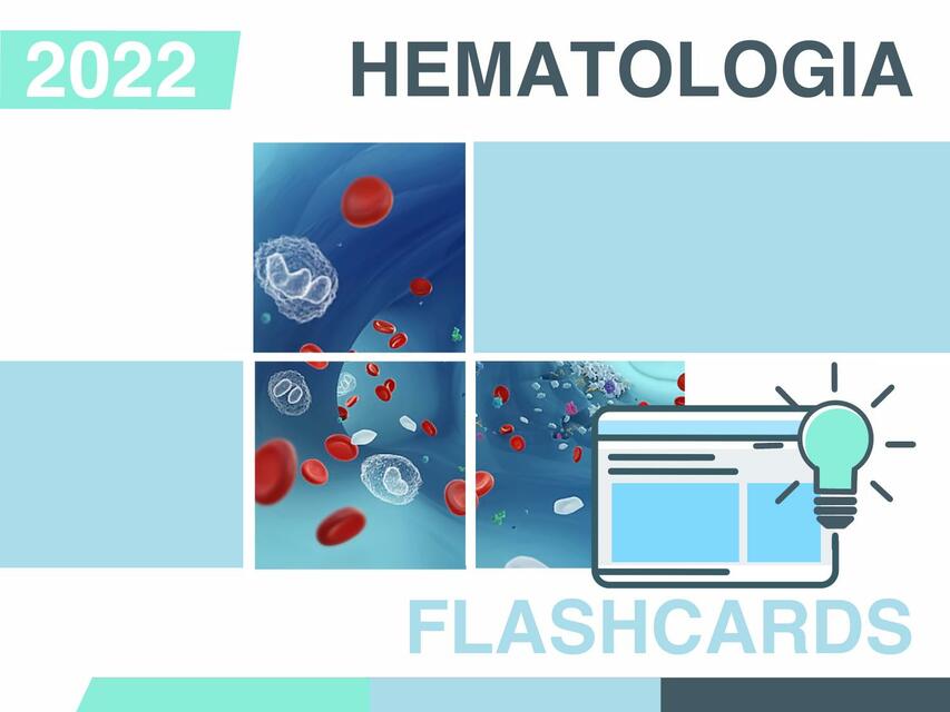 Hemato Flashcards | Celeste Codutti | uDocz