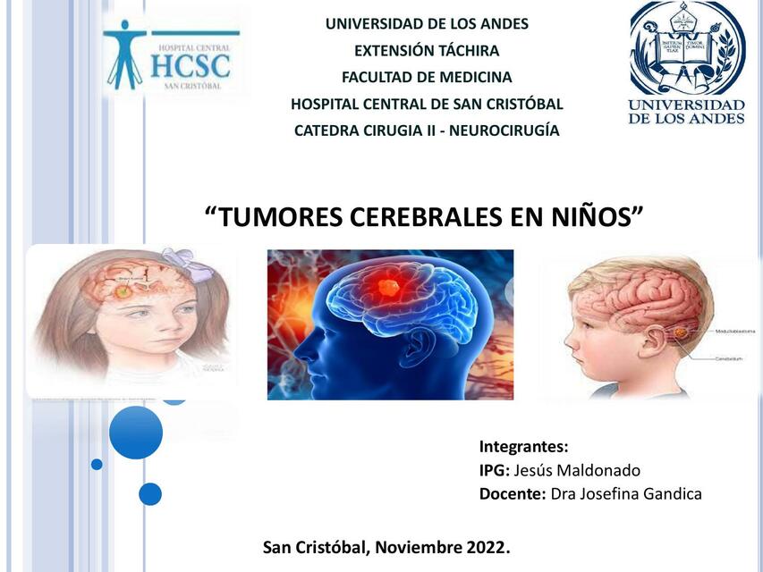 Tema 16 Tumores cerebrales en niños | ayudadita | uDocz