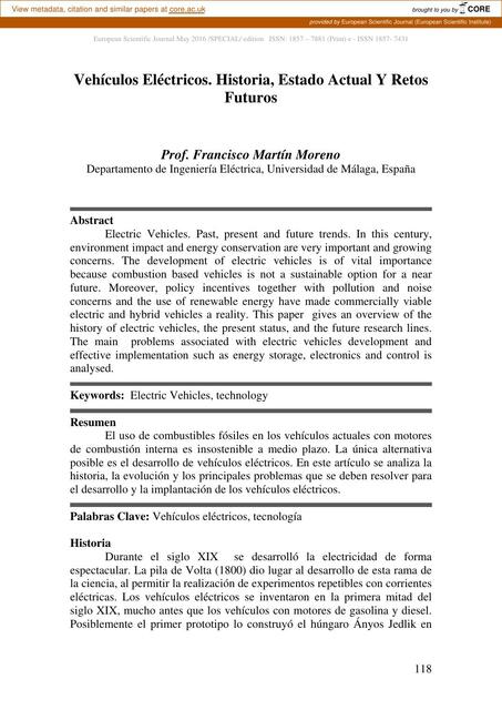15 La próxima era de los vehículos eléctricos | kevin R | uDocz