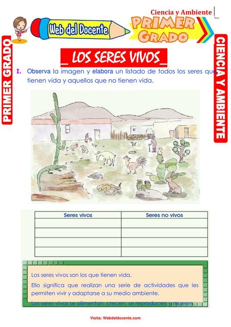 Los seres vivos | Lili | uDocz