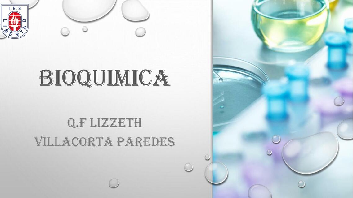 BIOQUIMICA | BOTICA | uDocz