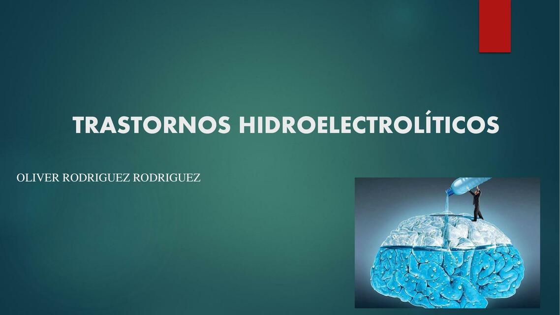 Flashcards de TRASTORNOS HIDROELECTROLITICOS | Por LEON REYNALDO | uDocz