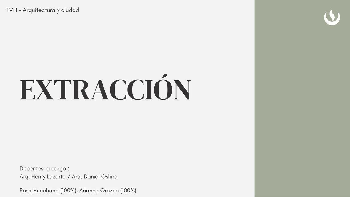 SISTEMA DE EXTRACCIÓN | uDocz