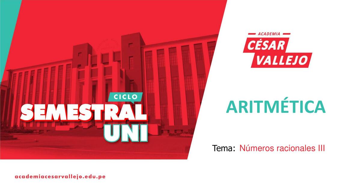NÚMEROS RACIONALES III | LKevin Vargas | uDocz