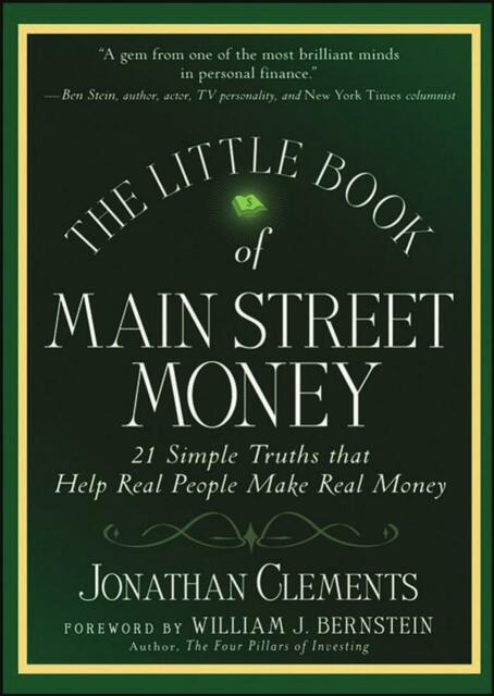 The Little Book of Main Street Money 21 Simple | Snayder | uDocz
