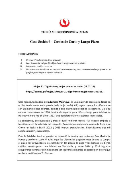 CASO 4 INDUSTRIAS MANRIQUE Diego Fuentes | Diego Mauricio | uDocz