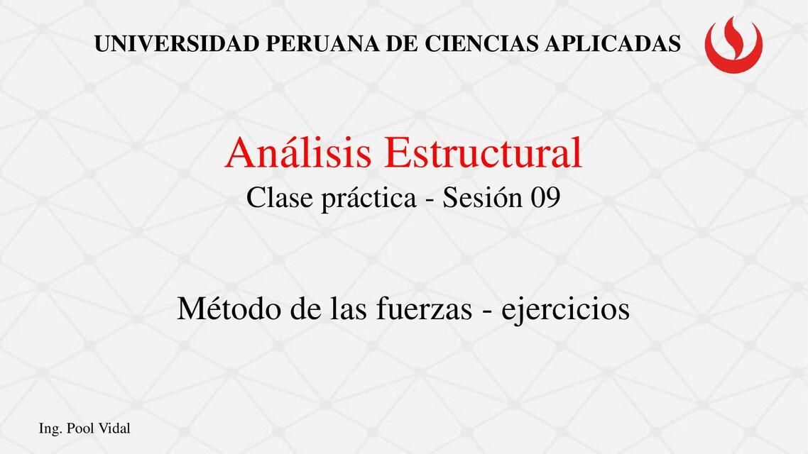 SESIÓN 9 ANÁLISIS ESTRUCTURAL | uDocz