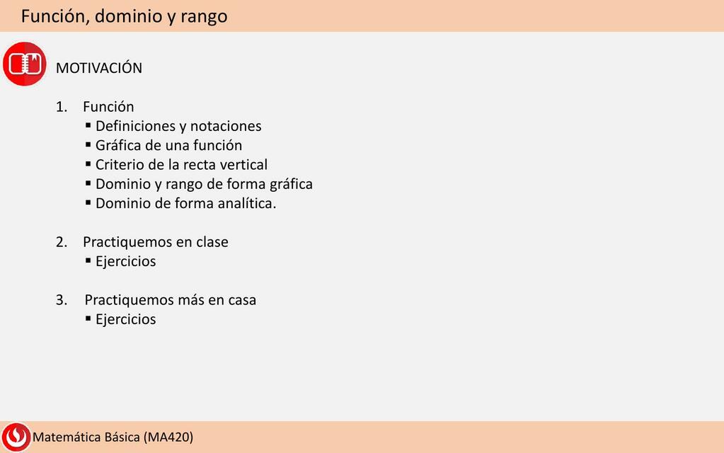 Funciones dominio y rango PPT | QUINDE | uDocz