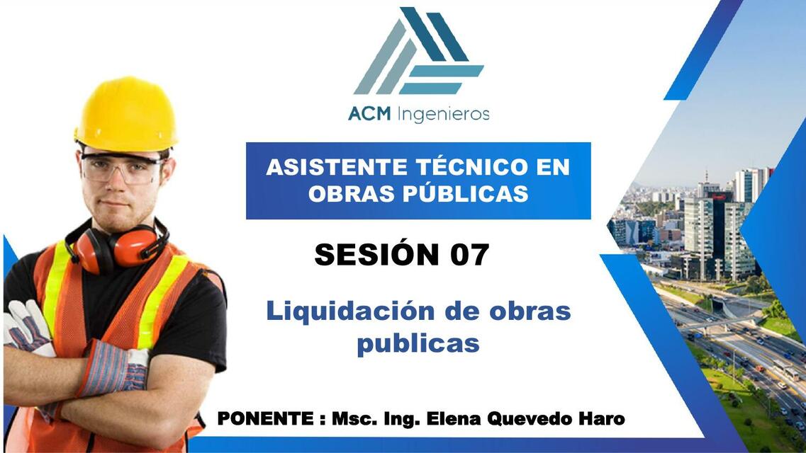 LIQUIDACION DE OBRAS | Hobert Barrera mejia | uDocz