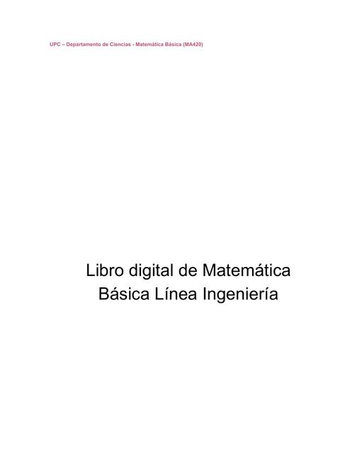 Libro digital Matemática Básica | Natalia | uDocz