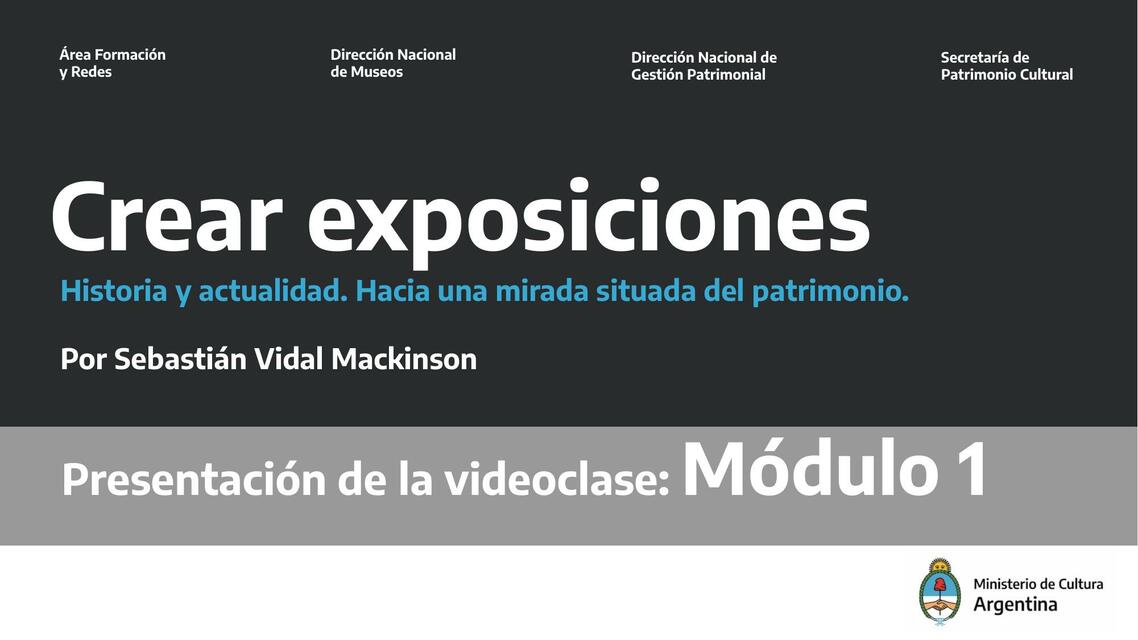 CE PPT M1 Historia de las exposiciones definicione | Licia | uDocz