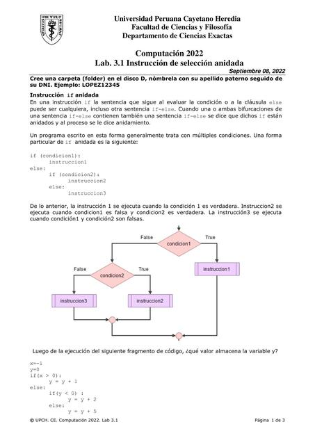 Lab 3.1 | boraastudies | uDocz