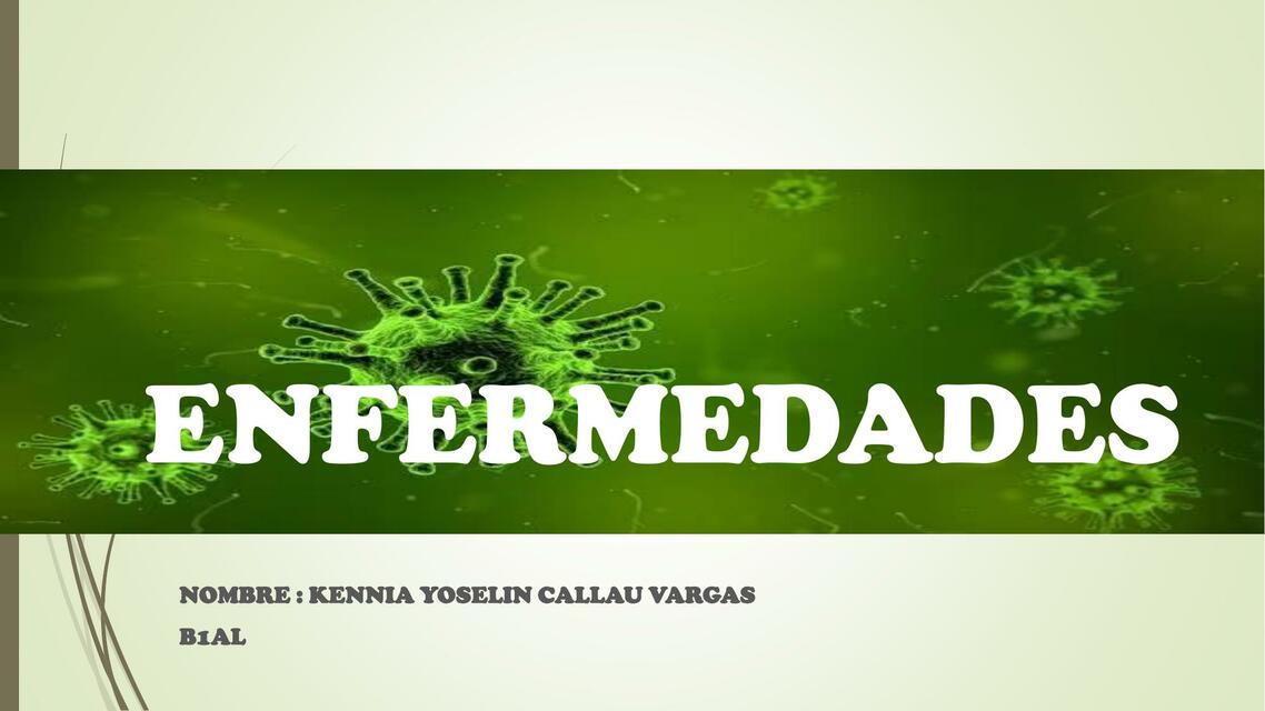 Flashcards de ENFERMEDADES | Por ESTHER | uDocz