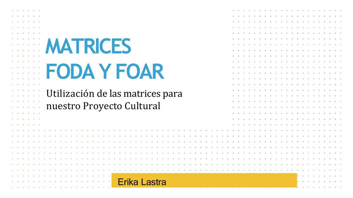 FODA y FOAR Semana 6 pdf | TRIS | uDocz