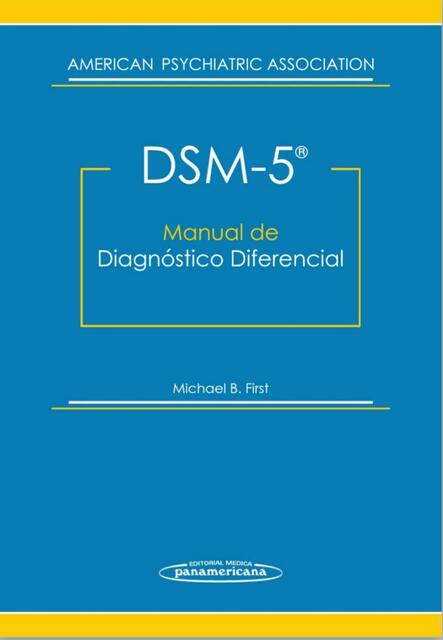 DSM 5 Manual de Diagnóstico Diferencial VGGHKP | Rosaisaura Alcantara ...