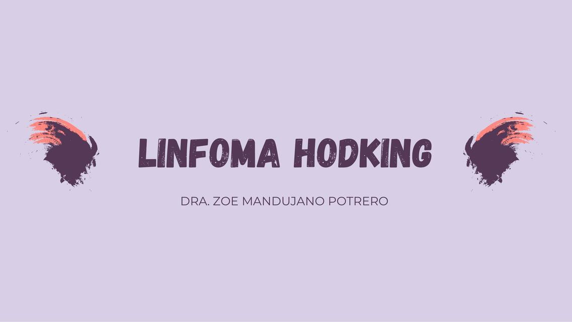 Linfoma Hodking | Zoe Mandujano | uDocz