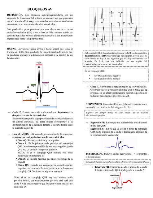 RESUMEN BLOQUEO AV | Laura Alcaraz | uDocz