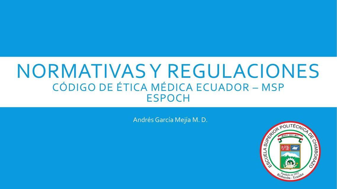 Códigos Médico MSP ESPOCH | uDocz