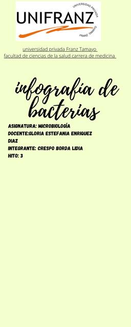 Bacterias | lidia crespo | uDocz