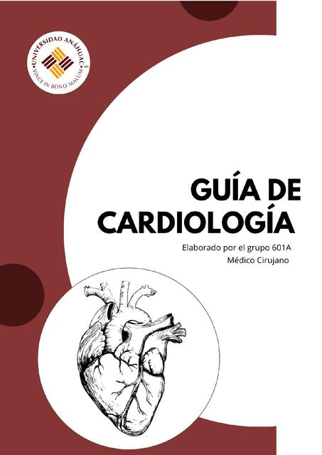GUIA CARDIOLOGIA 601A 2 | Ariz Carreon | uDocz